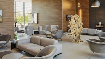 Sala de estar do lobby