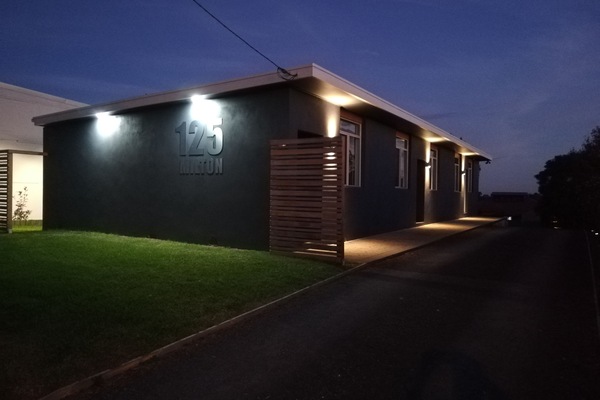 Fachada da propriedade