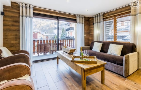 Cottage 16 Personen Valloire Chalet Plein Center Südspezialgruppe - Valloire