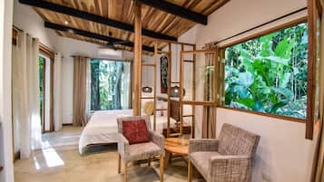 Quarto Júnior | 1 quarto, roupa de alta qualidade, minibar