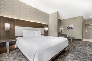 Suite, 1 cama king-size, não fumadores, frigorífico e micro-ondas (with Sofabed) | Camas de colchão pillowtop, secretária, ferro/tábua de engomar 