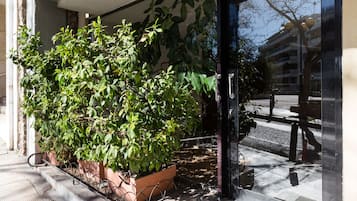 Entrada do alojamento