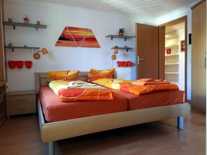 Apartamento conforto | 3 quartos, roupas de cama antialérgicas, individualmente decorados