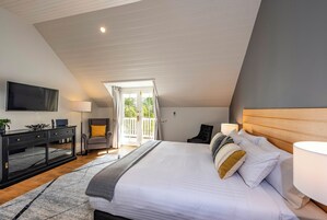 Quarto | 1 quarto, roupa de alta qualidade, camas de colchão pillowtop, minibar 