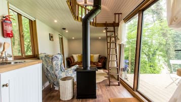 Cabine, 1 cama de casal, não fumadores | Sala
