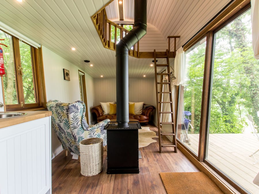 Cabine, 1 cama de casal, não fumadores | Sala