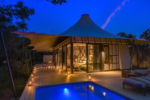 Barraca superluxo, piscina particular | Piscina particular