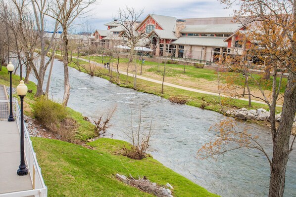 Apartamento em Condomínio Fechado, várias camas (Bear Crossing 101) | Vista para o lago