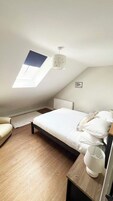 Apartamento Deluxe, 1 cama king-size e sofá-cama