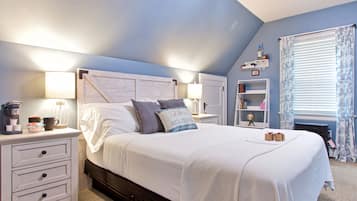 Quarto Duplo, 1 cama queen-size | 2 quartos, lençóis de algodão egípcio, roupa de alta qualidade