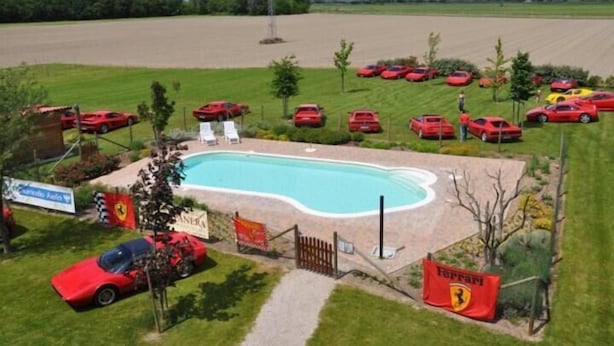 Piscina exterior sazonal 