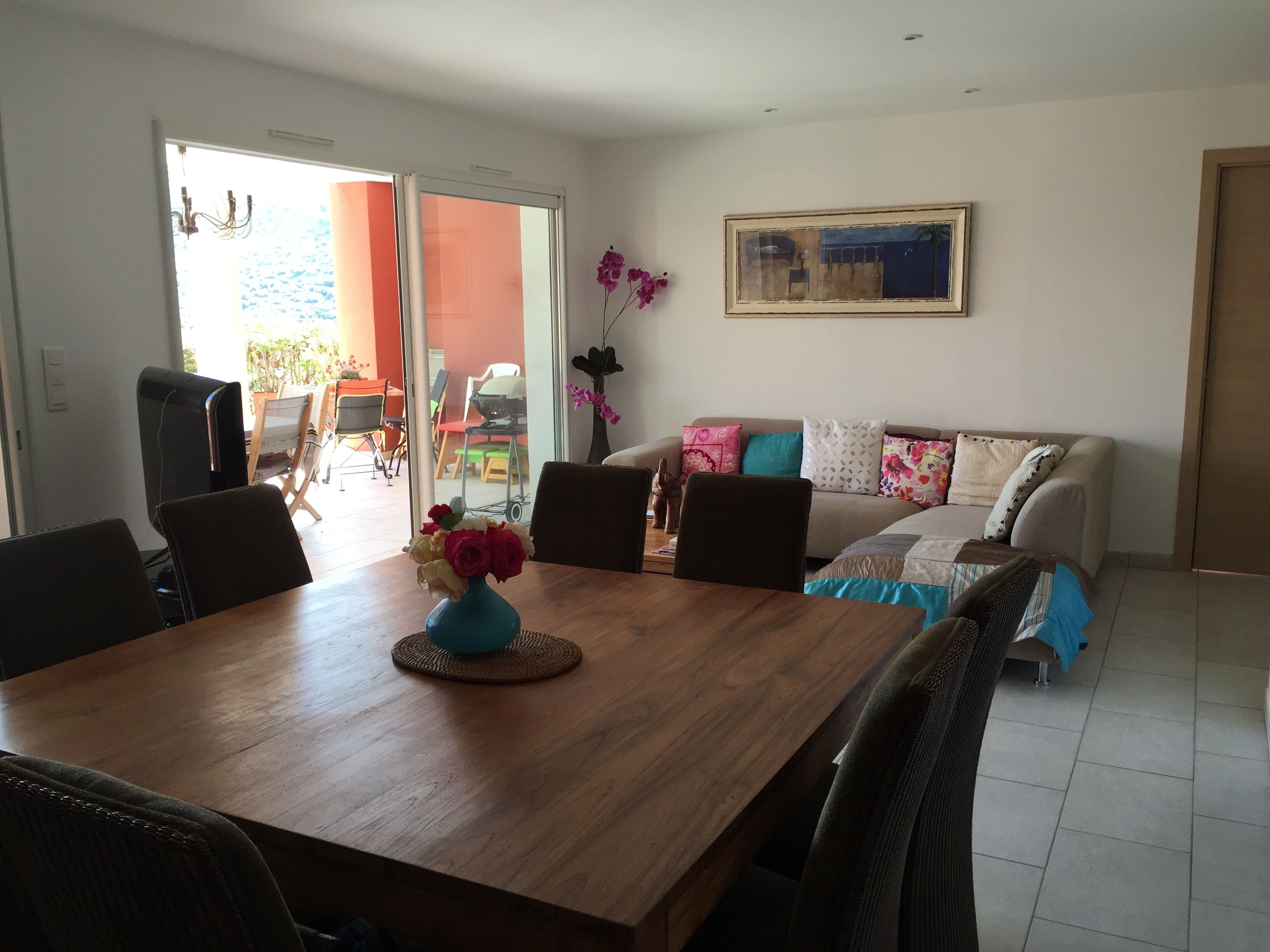 Dans Résidence Privée Très Bel Appartement  Pleine Vue Mer Promo Juillet - Lumio