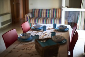Apartamento | Opções para refeição no quarto