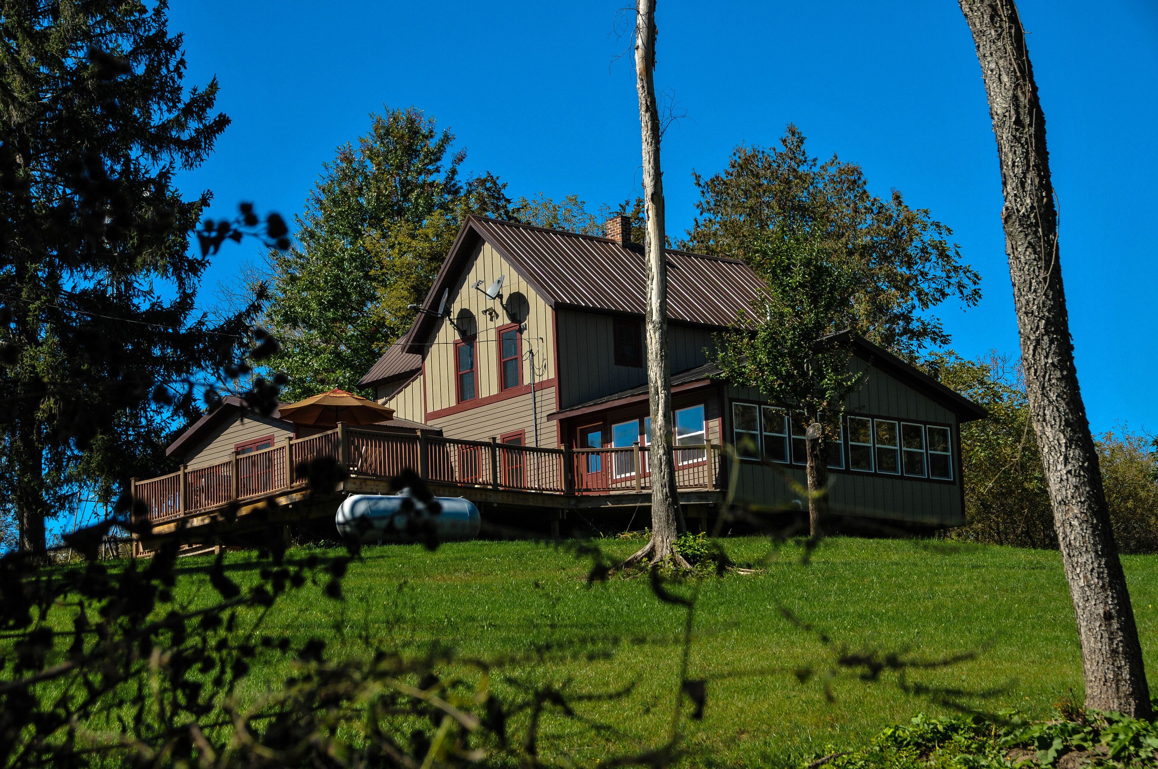 Rustic, Elegant 8,000 Sq. Ft. Timber Frame Lodge in Southwest Wisconsin ...