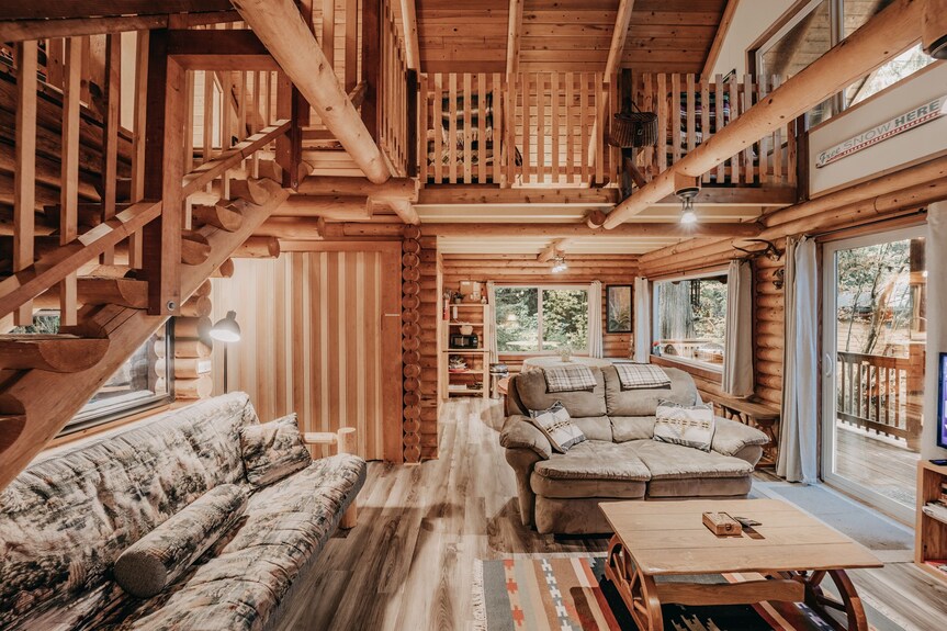 Baker Rim Cabin 17 - A Rustic Family Cabin With Modern Features - Glacier, WA