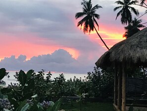 Vista para a praia ou o mar