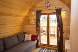 Cabana | Sala de estar | TV LCD, pisos aquecidos