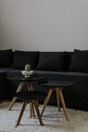 Apartamento | Área de estar | TV de tela plana