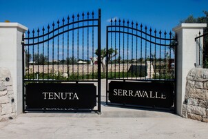 Entrada do alojamento