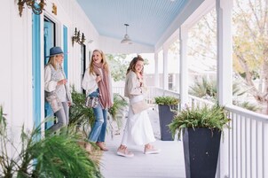 Espaço exterior para banquetes