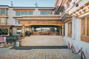 Entrada do alojamento