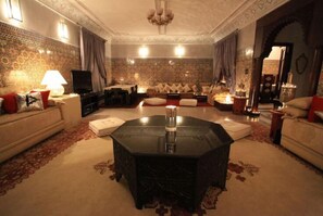 Sala de estar do lobby