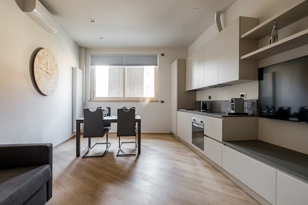 Apartamento, 1 quarto | Cozinha privada | Geladeira, cooktop, chaleira elétrica, torradeira