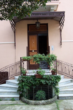 Entrada do alojamento