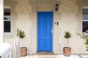 Entrada do alojamento