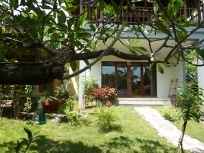 Quarto Duplo Deluxe | Terraço/pátio interior