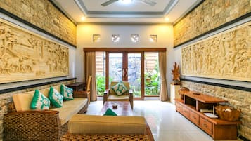 Family Suite with Bathtub | Vista do quarto