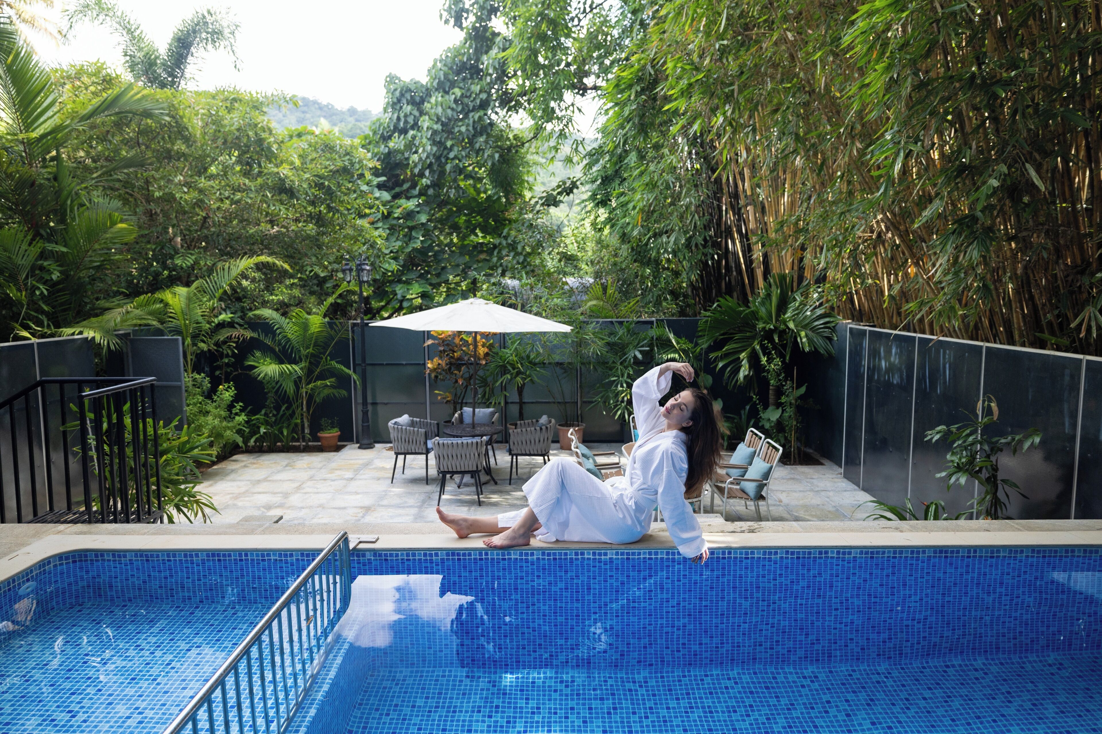 Suíte estúdio superluxo | Piscina particular