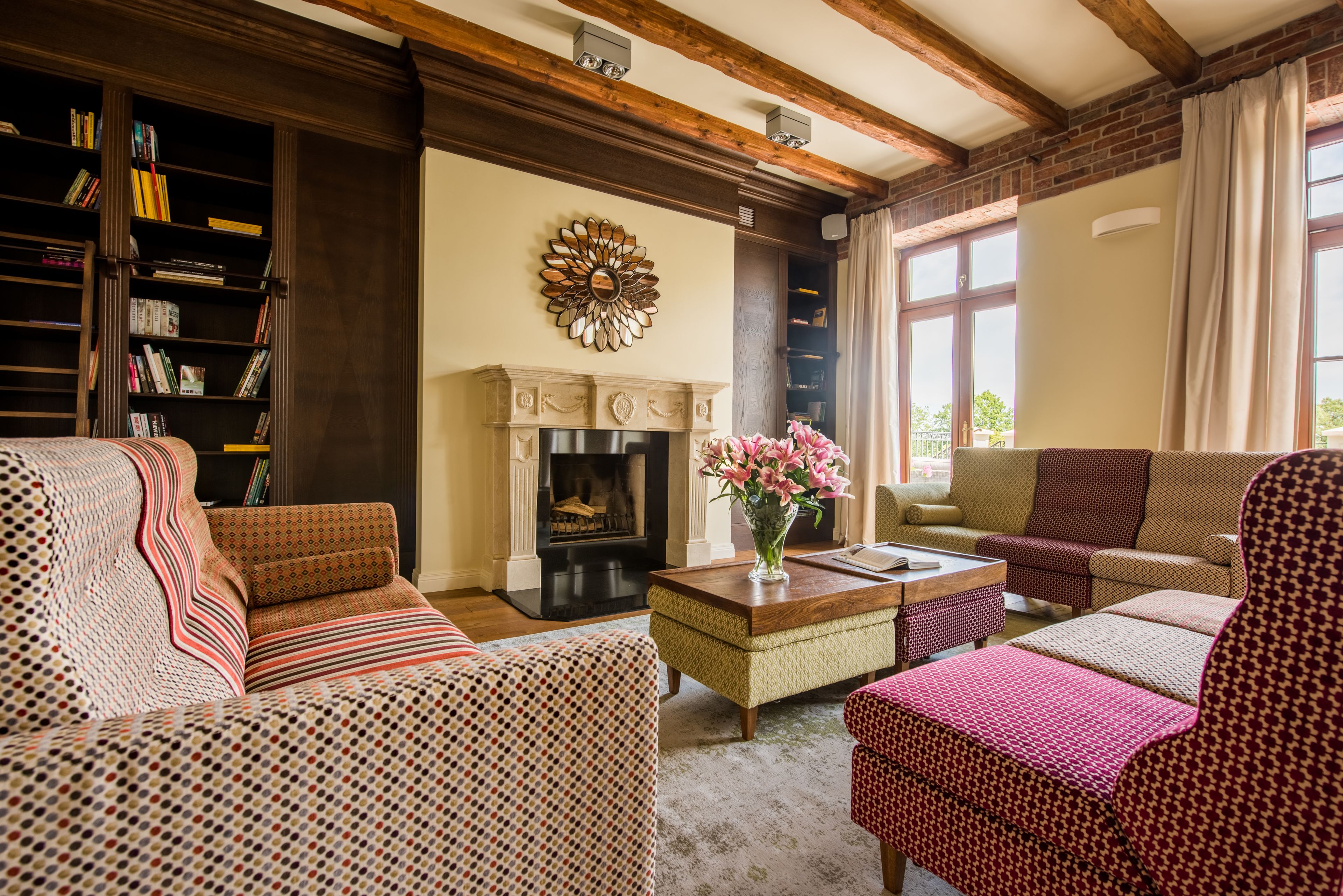 Sala de estar do lobby