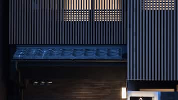 Entrada do alojamento