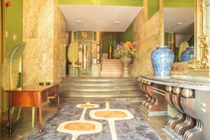 Entrada do alojamento