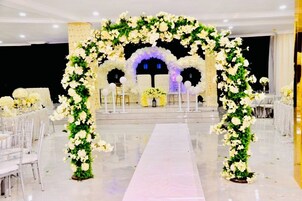 Área interna para casamento