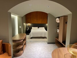 Suíte Toscana | Roupas de cama antialérgicas, frigobar, quartos à prova de som