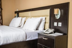 Wi-Fi de cortesia, roupa de cama