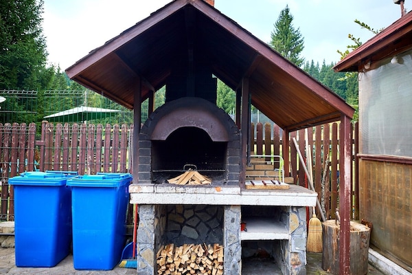 Área para churrascos e piqueniques