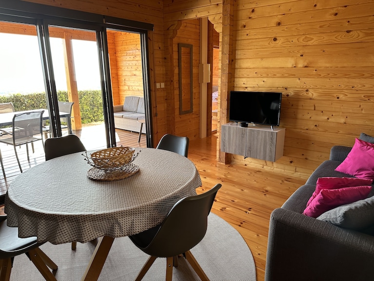 Gite T3, Neuf, Vue Mer Imprenable, Piscine, Proche Porticcio - Corse