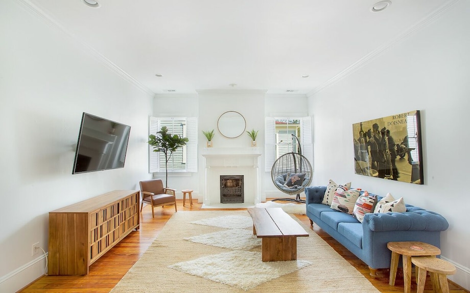 ラッキーサバンナでの滞在:中庭&専用駐車場付きシックな3ベッドルームの家! - サバンナ, GA