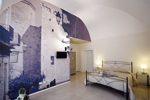 Quarto Duplo Deluxe | 1 quarto, lençóis italianos Frette, roupa de alta qualidade 
