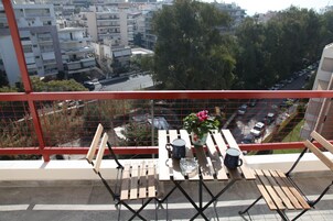 Apartamento, 1 quarto | Vista da sacada