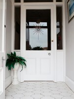 Entrada do alojamento