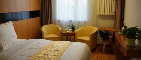 Wi-fi grátis, roupa de cama fornecida