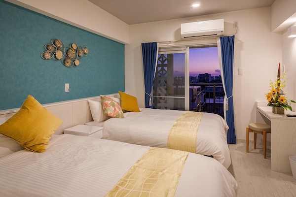 Quarto Twin (Large) | Wi-fi grátis, roupa de cama fornecida