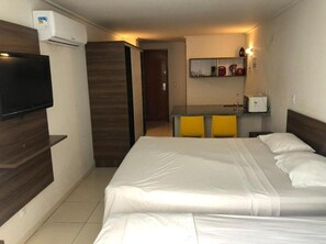 Wi-fi grátis, roupa de cama fornecida 