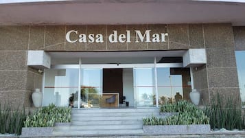 Entrada do alojamento