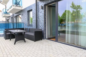 Apartamento Familiar, 2 quartos | Terraço/pátio interior