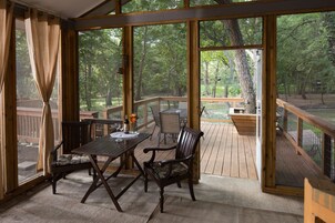 Casa de Campo Familiar, várias camas, vista para o resort | Vista do quarto